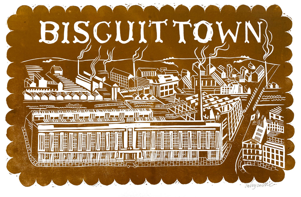 Biscuit Town (Unframed Print) Sally Castle – Reading Museum online shop